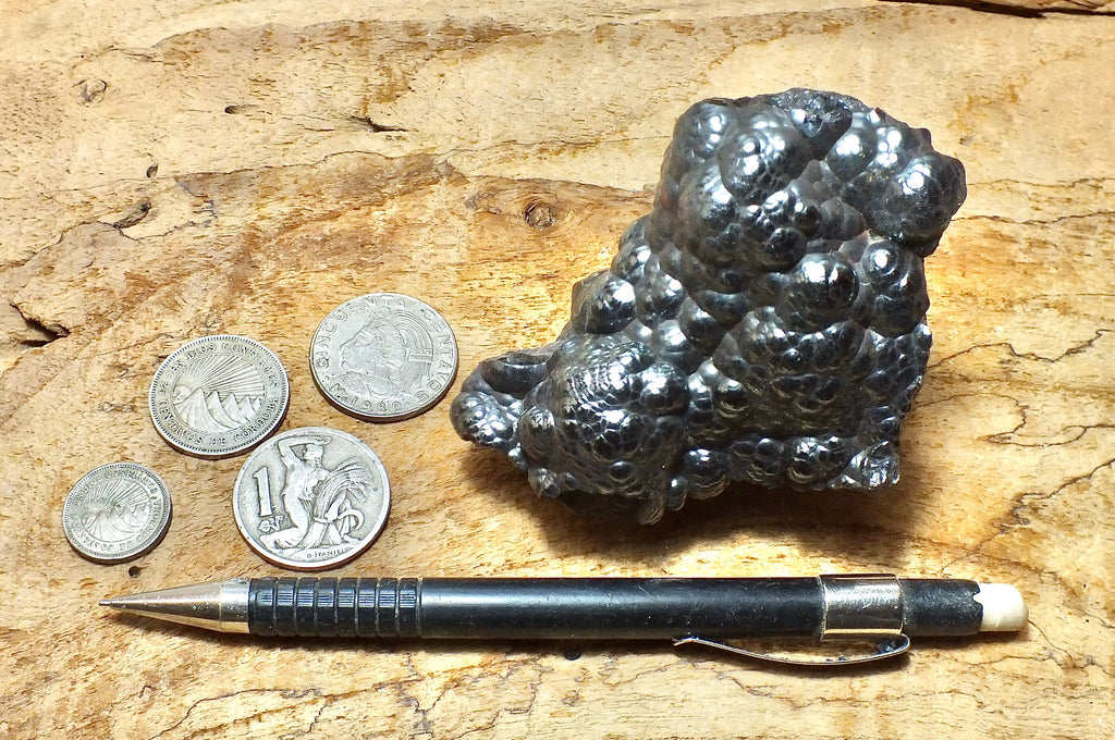 hematite - botryoidal hematite from Morocco - teaching hand specimen ...