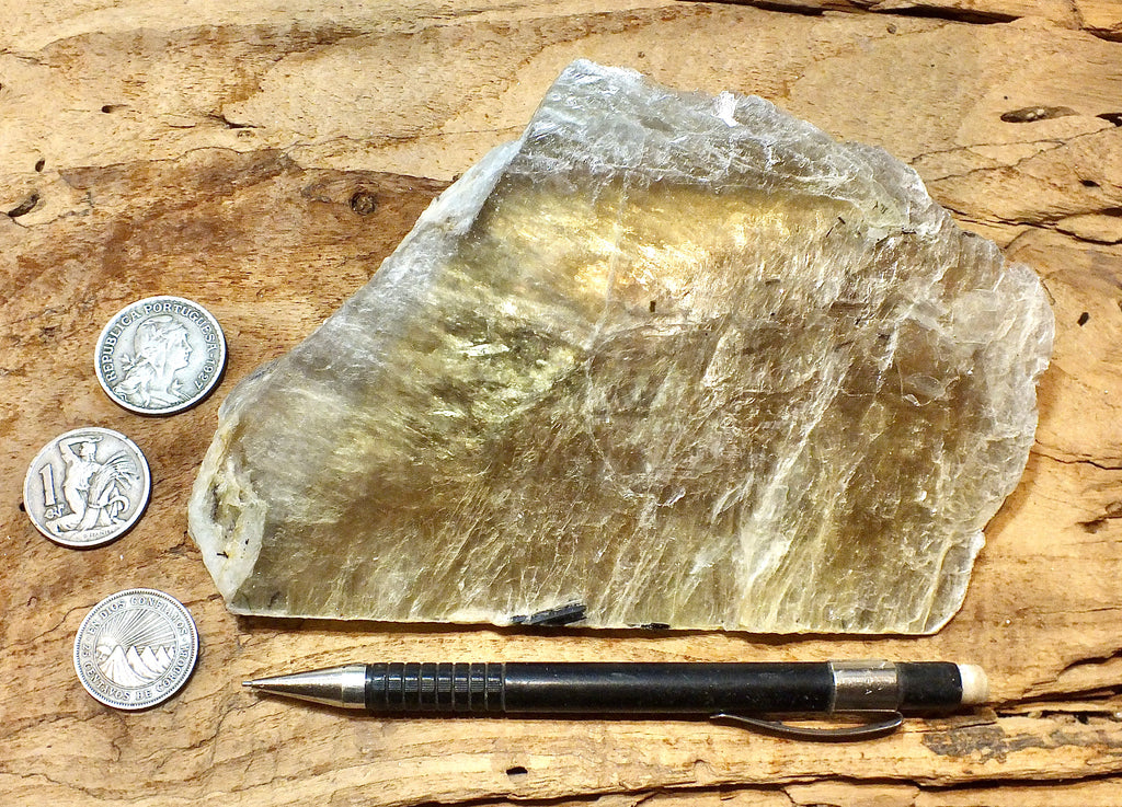 muscovite mica from a pegmatite near Coronel Murta, Minas Gerais, Braz ...