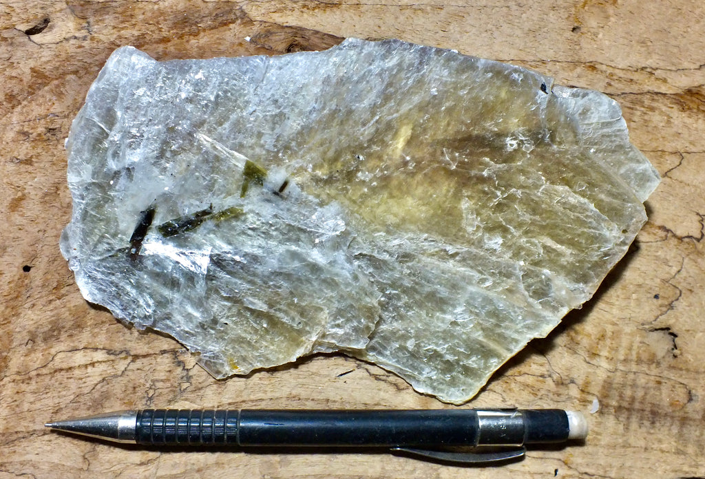 muscovite mica from a pegmatite near Coronel Murta, Minas Gerais, Braz ...